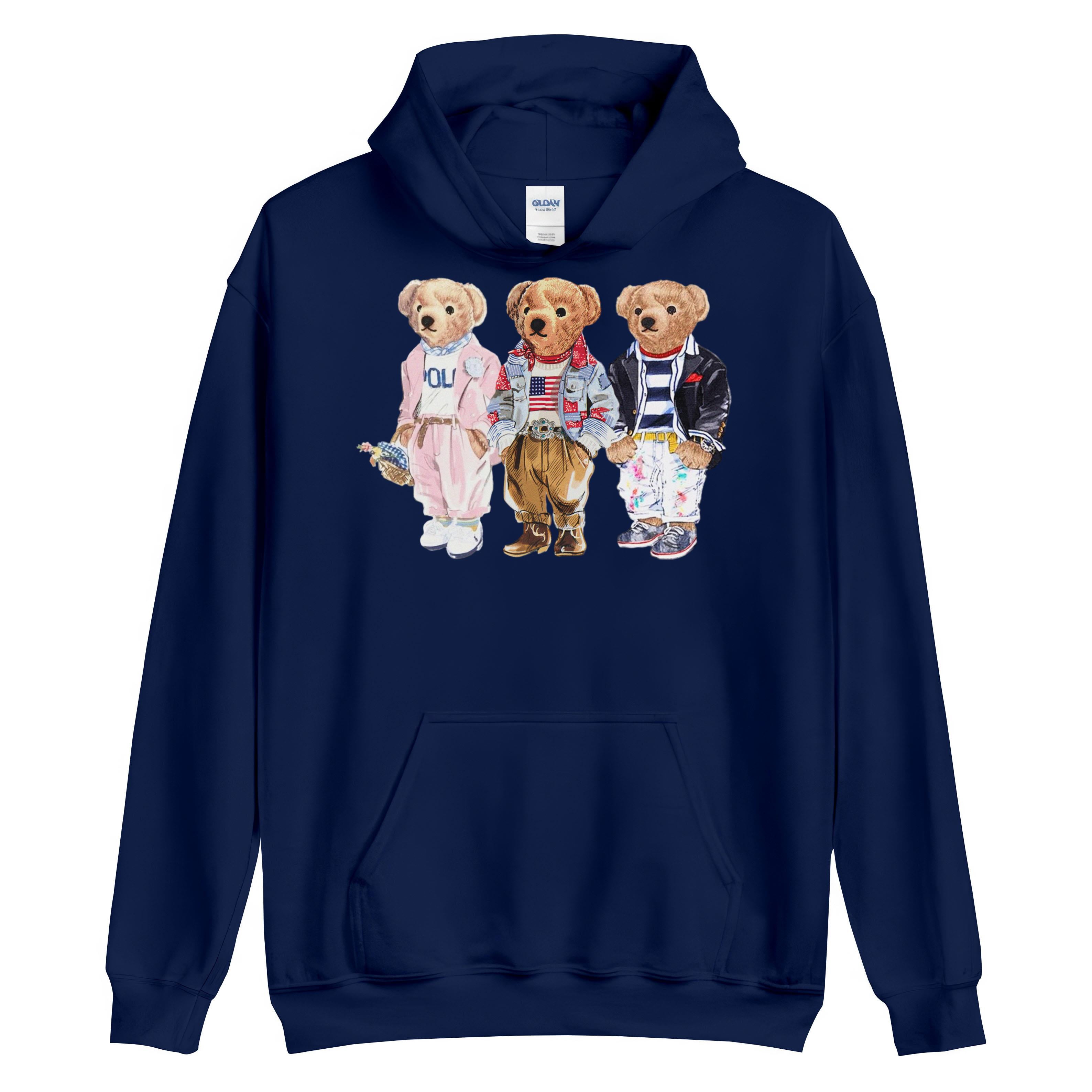 Classic Fashion Bear Inspired Shirt, Luxury Streetwear Graphic Tee ...