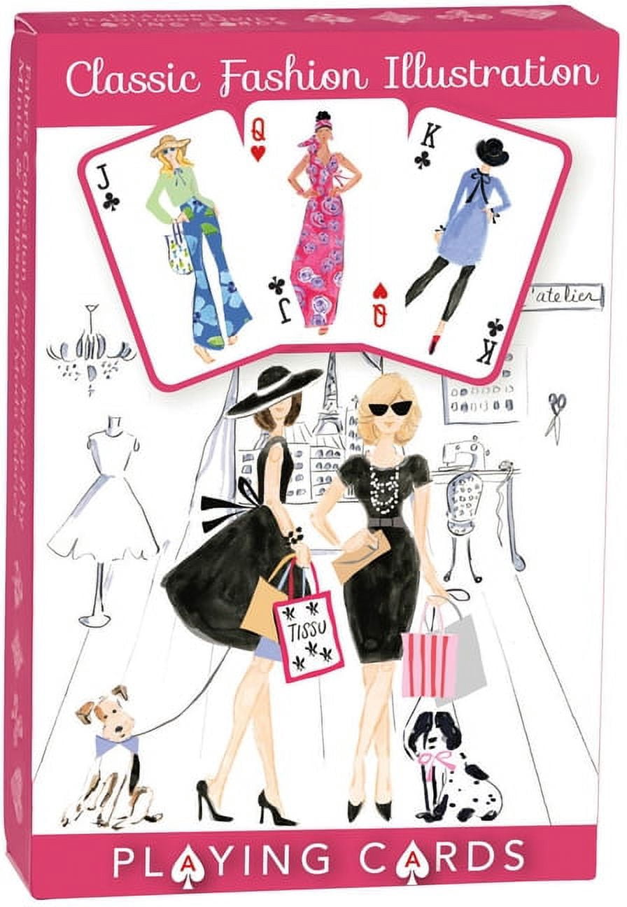 Classic Fashion Illustration Playing Cards Single Pack: Sarah Gunn ...