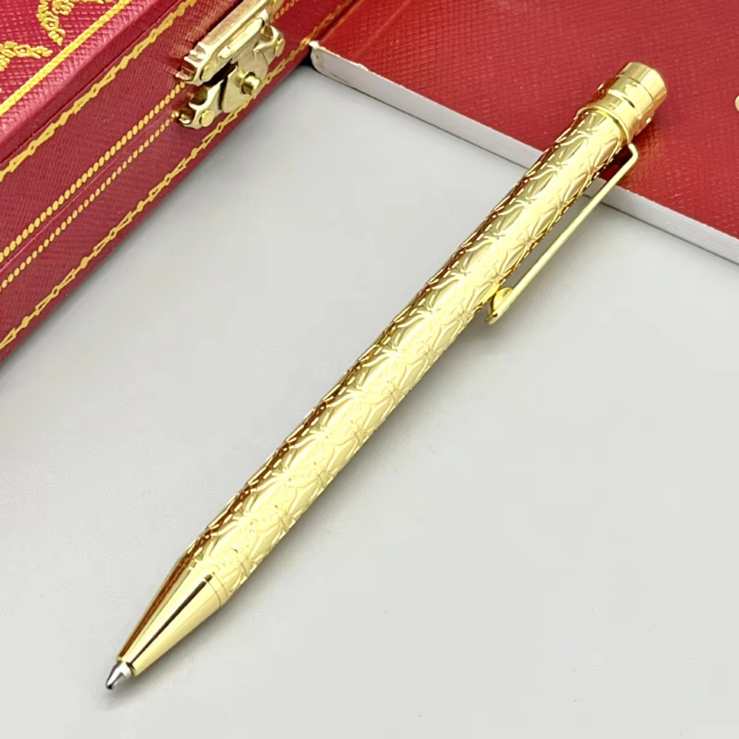 Classic Fine Pole Metal Ballpoint Pen - YAMALANG CT - High Quality ...