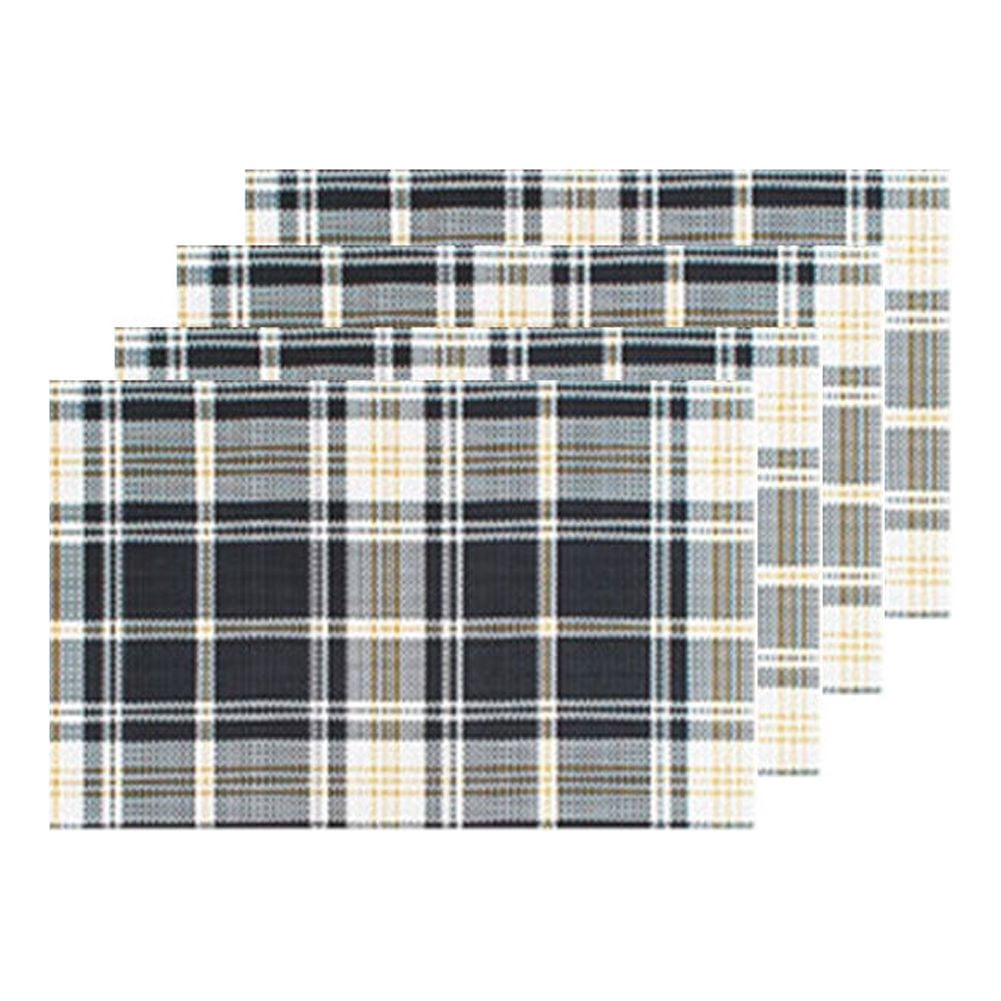 Classic Fine Workmanship Farmhouse Tabletop Set, Placemat Set, 4pcs ...