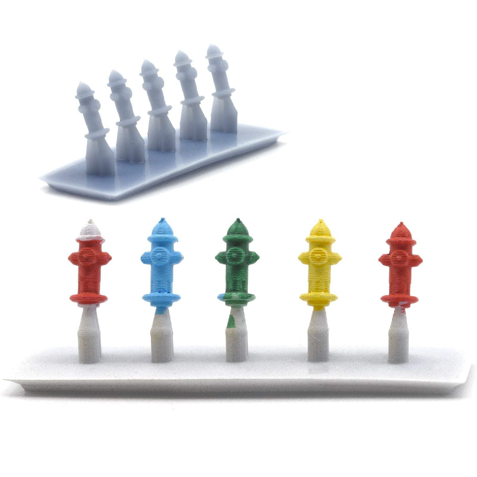 Classic Fire Hydrant, N Scale, by Scientific, Pack of 18 - Walmart.com