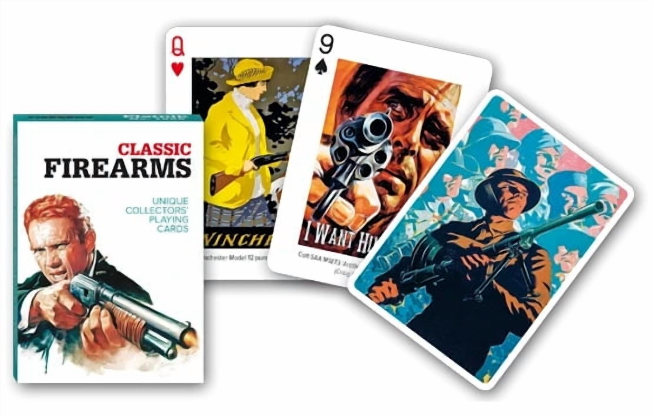 Classic Firearms Vintage Advertising, Posters etc Playing Cards by ...
