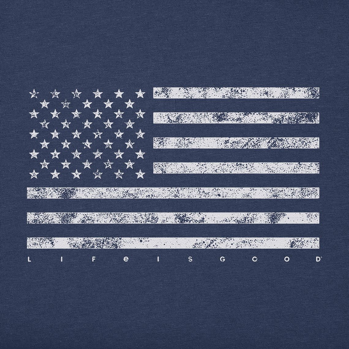 Classic Flag USA Crusher Tee - Walmart.com