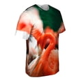 Classic Flamingo Feathers Mens T-Shirt All Over Print - Walmart.com