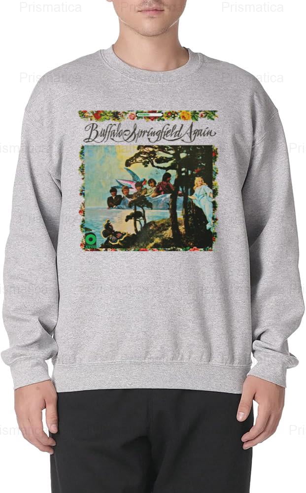 Classic Folk Rock Band Again Album Sweatshirt Sixties Music Graphic Top ...