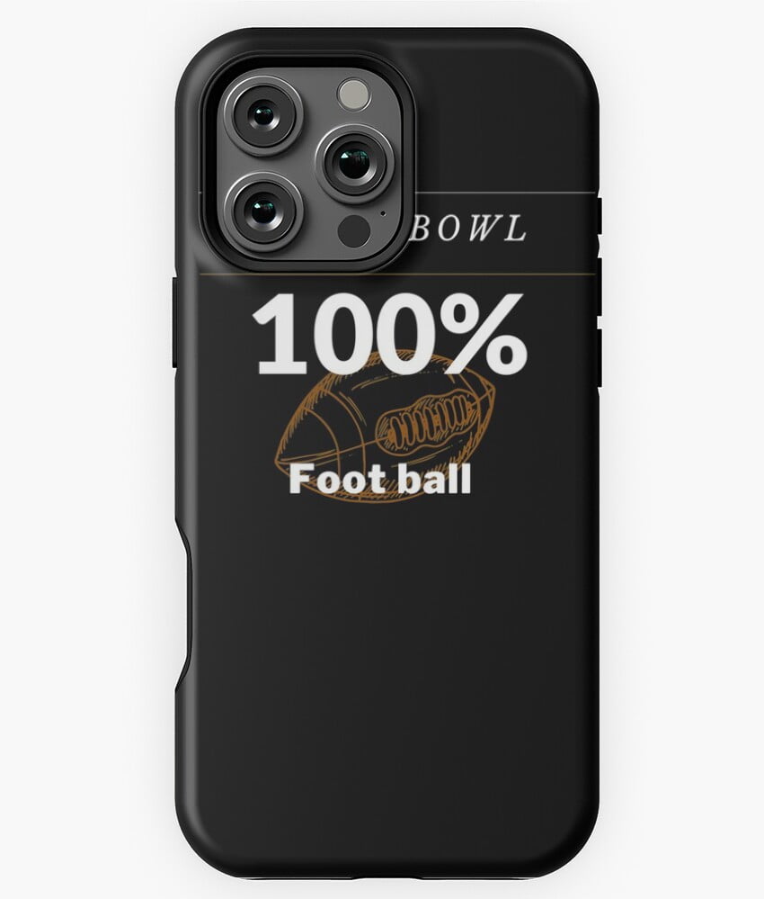 Classic Football Fan Sports Design Phone Case for iPhone 16 15 14 13 12 ...