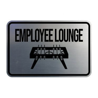 Square Restroom Sign (White) - Large - Walmart.com