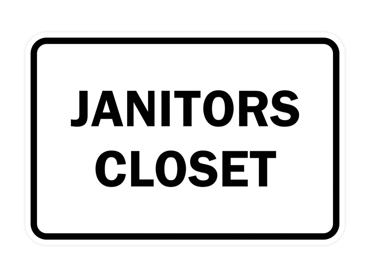 Classic Framed Janitors Closet (White) - Small - Walmart.com