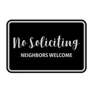 Classic Framed No Guest Access Sign (Red/Yellow) - Small - Walmart.com