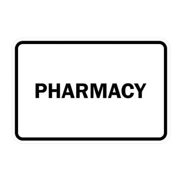 Classic Framed No Guest Access Sign (White/Red) - Small - Walmart.com