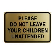 Classic Framed Patients Only Sign (Brushed Silver) - Large - Walmart.com