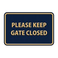 Classic Framed Thank You Please Come Again Sign (Ivory/Dark Brown ...