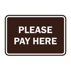 Be Right Back Sign Office