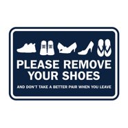 Classic Framed Thank You Please Come Again Sign (Ivory/Dark Brown ...