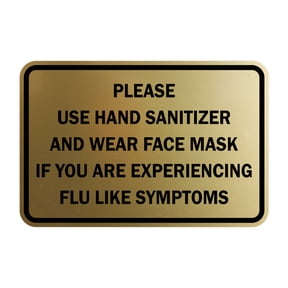 Classic Framed Please Clean As You Go Sign (White) - Large - Walmart.com