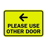 Classic Framed NOT AN EXIT AUTHORIZED PERSONNEL ONLY Sign (Lt Gray ...