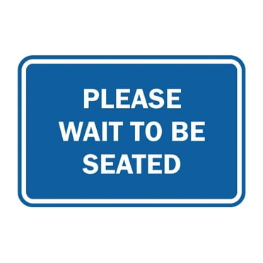 Fun Horizontal Push Pull Door Sign (White) - Medium - Walmart.com