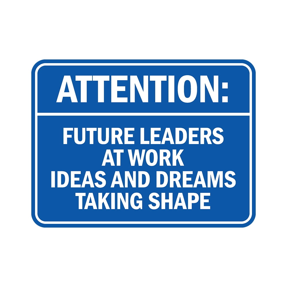 Classic Framed Plus Attention: Future Leaders at Work, Ideas and Dreams ...