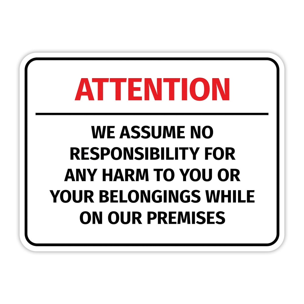 Classic Framed Plus Attention - We Assume No Responsibility For Any ...