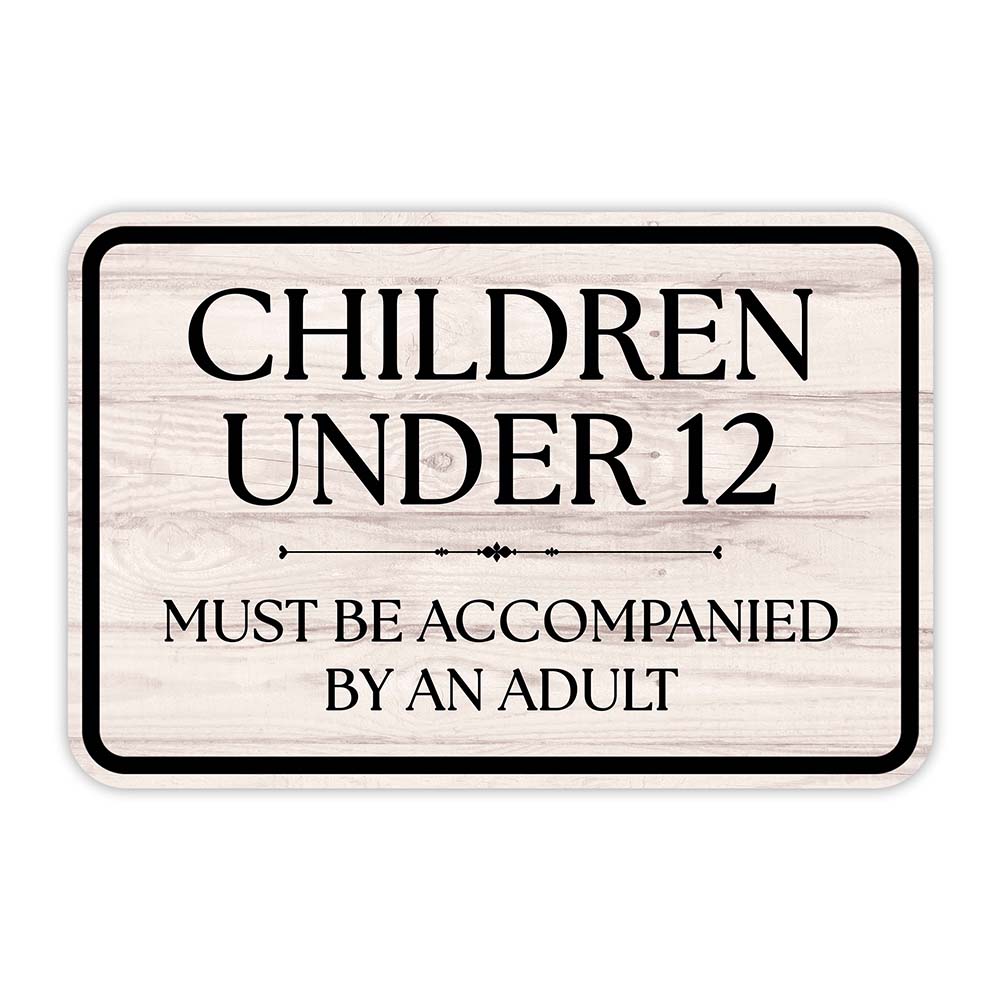 Classic Framed Plus Children Under 12 Must Be Accompanied By An Adult ...