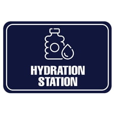 Hydration Station Sign