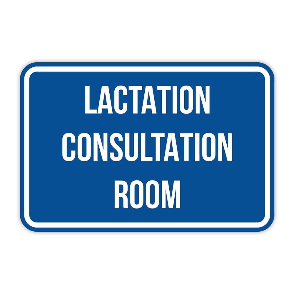 Classic Framed Plus Lactation Consultation Room Door or Wall Sign ...