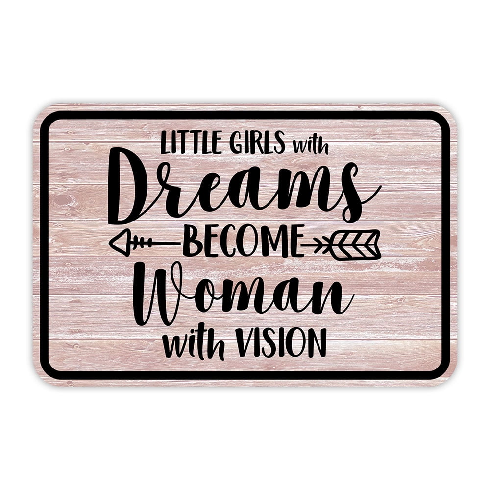 Classic Framed Plus Little Girls With Dreams Become Women With Vision ...