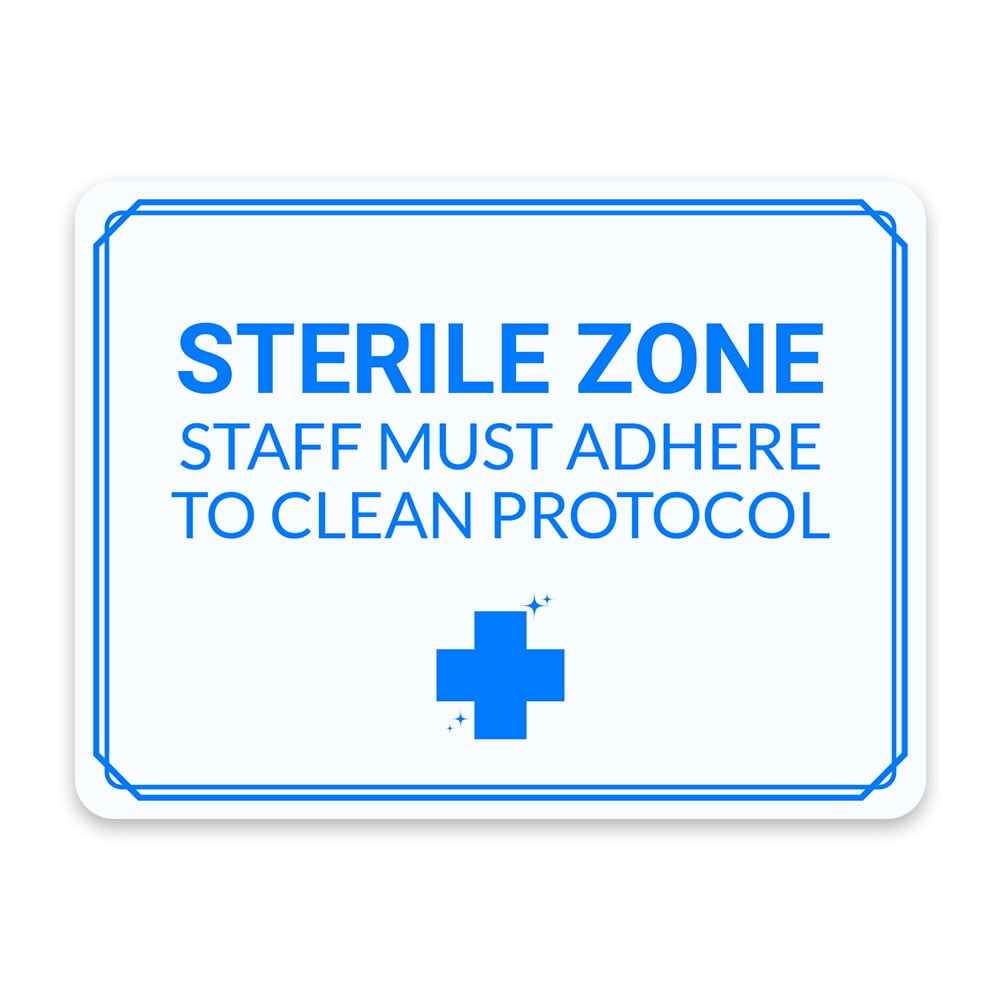 Classic Framed Plus Sterile Zone – Staff Must Adhere to Clean Protocol ...
