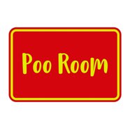 Classic Framed Exit Sign (Walnut) - Small - Walmart.com