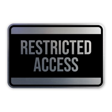 Fun Horizontal Push Pull Door Sign (White) - Medium - Walmart.com