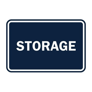 Signs ByLITA Square No Smoking Sign (Navy Blue / White) - Small 4 x 4 ...