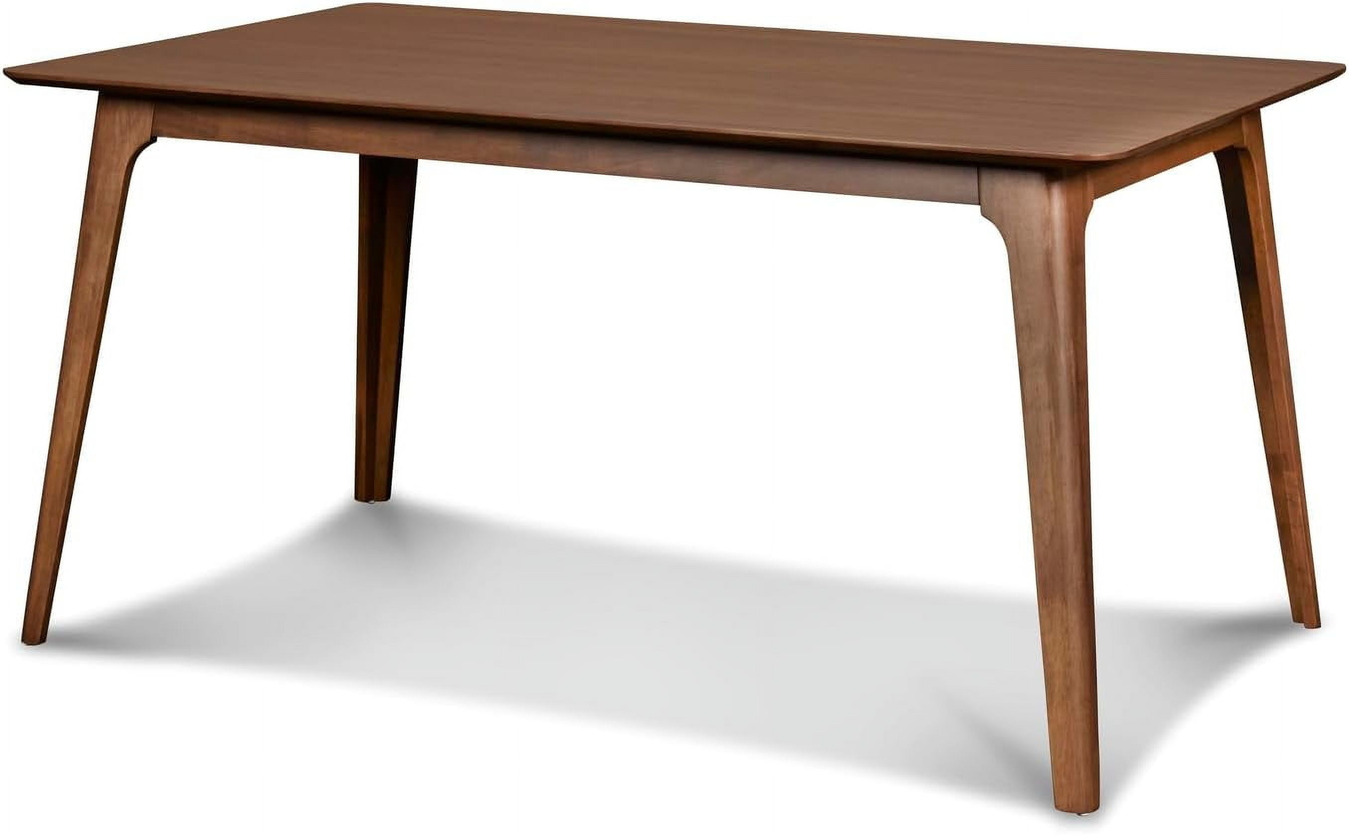 Classic Furniture Oscar 60" Rectangle Wood Dining Table, Walnut ...