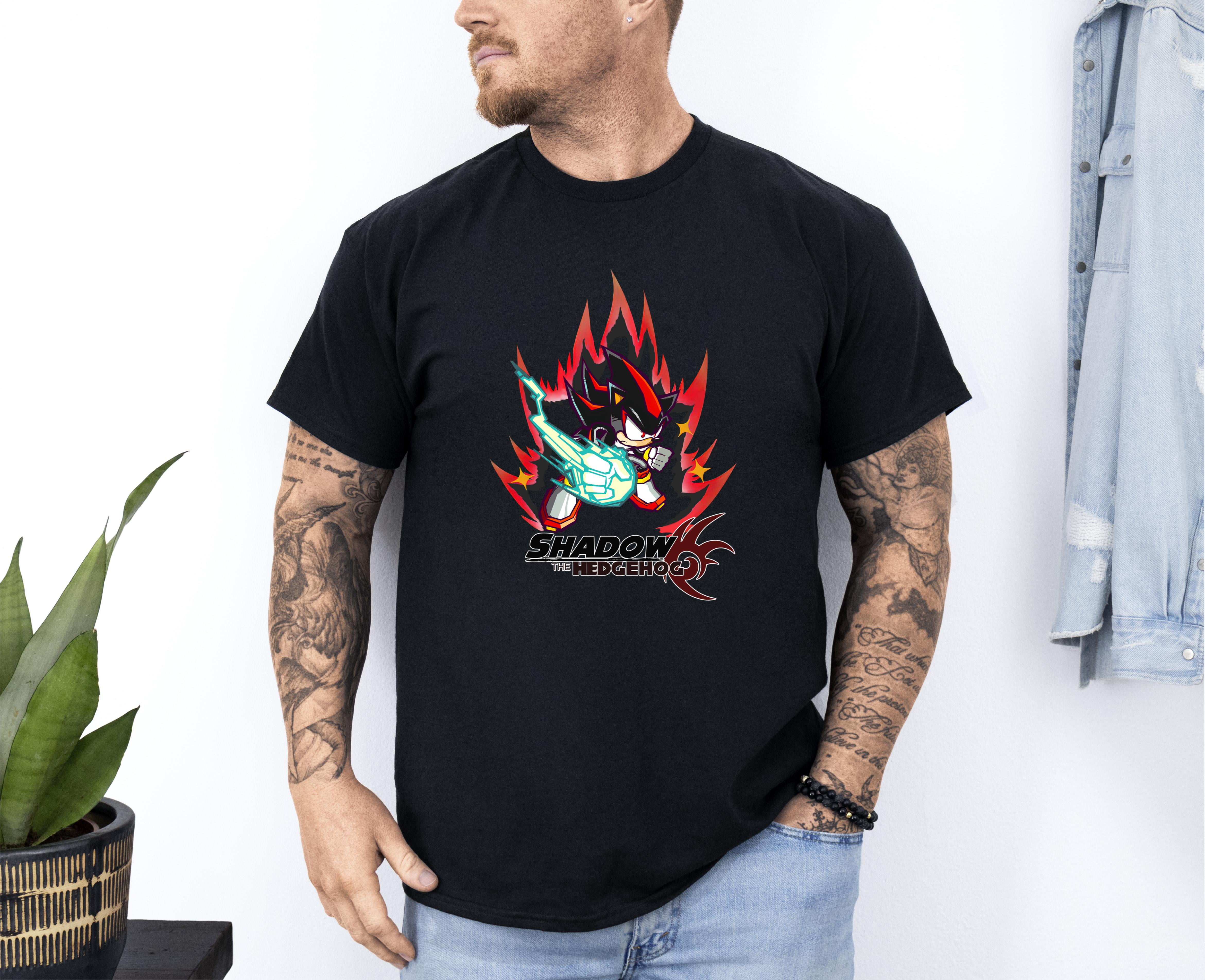 Classic Game Character T-Shirt, Sonic and Shadow Tee - Walmart.com