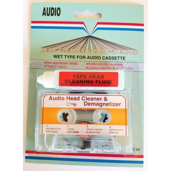 Audio Cassette Player Head Cleaner