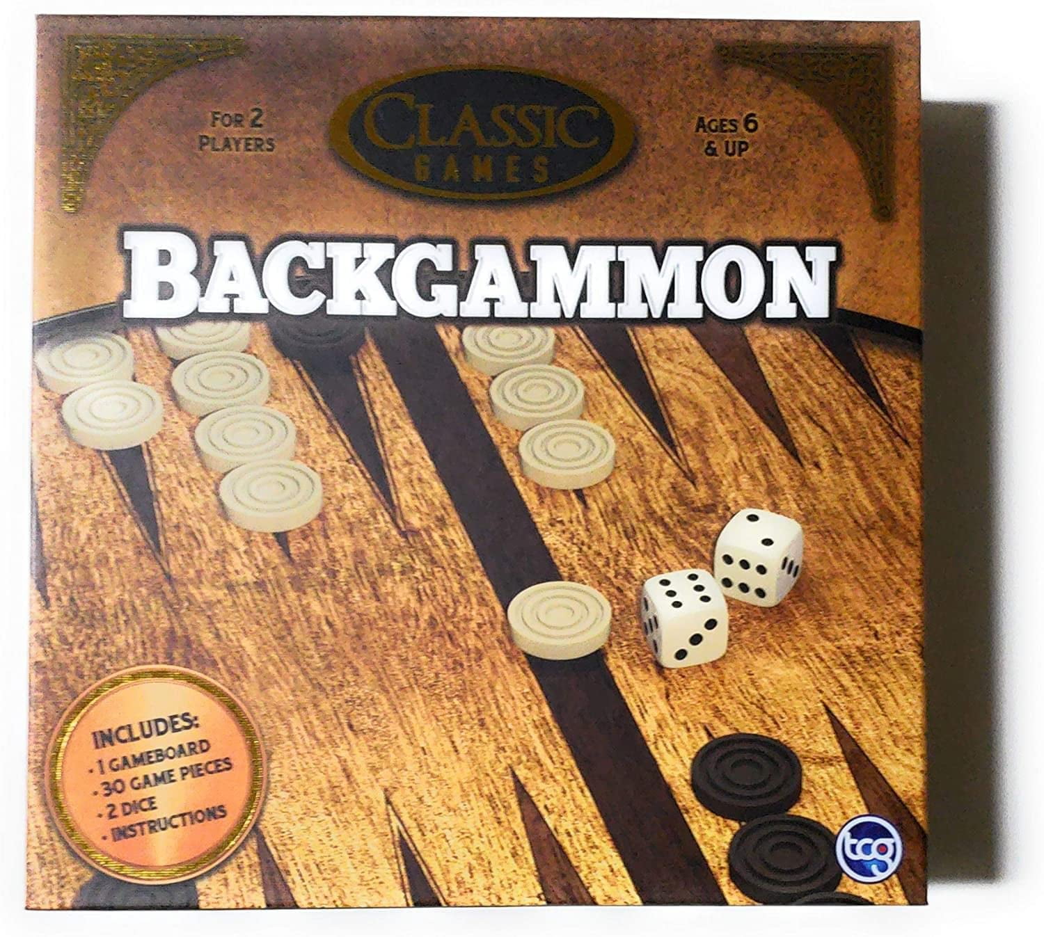 Classic Games Backgammon C65 - Walmart.com