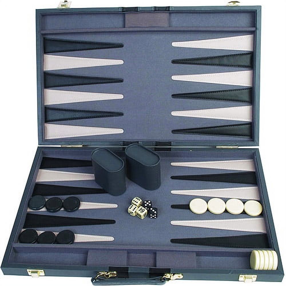 Classic Games Collection 21" Attache Backgammon Set - Walmart.com