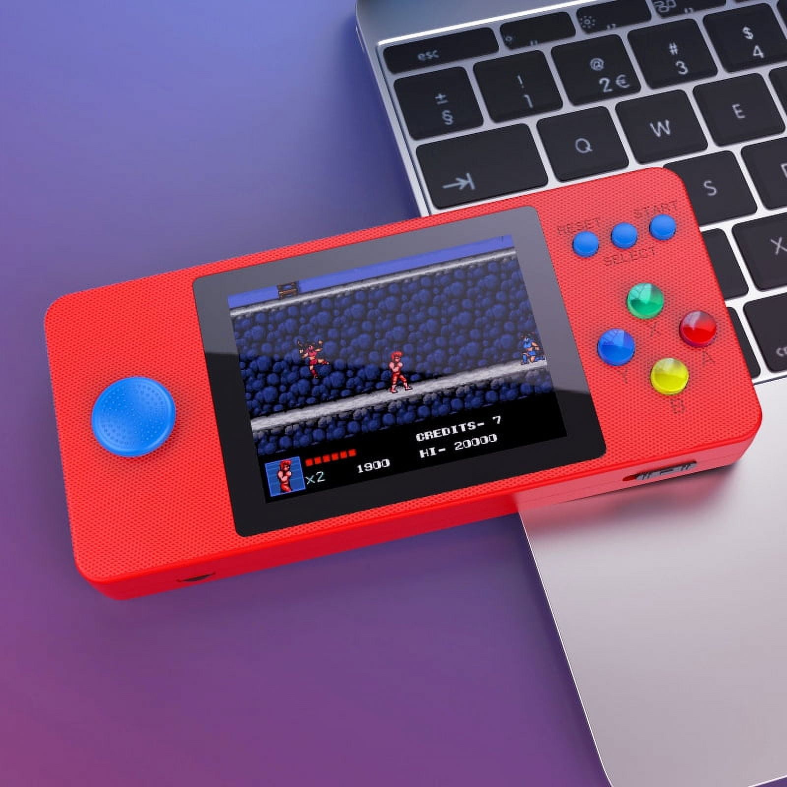 Classic Gaming Console K9 Game Console 500 In 1 2.4 Inch Single Red ...
