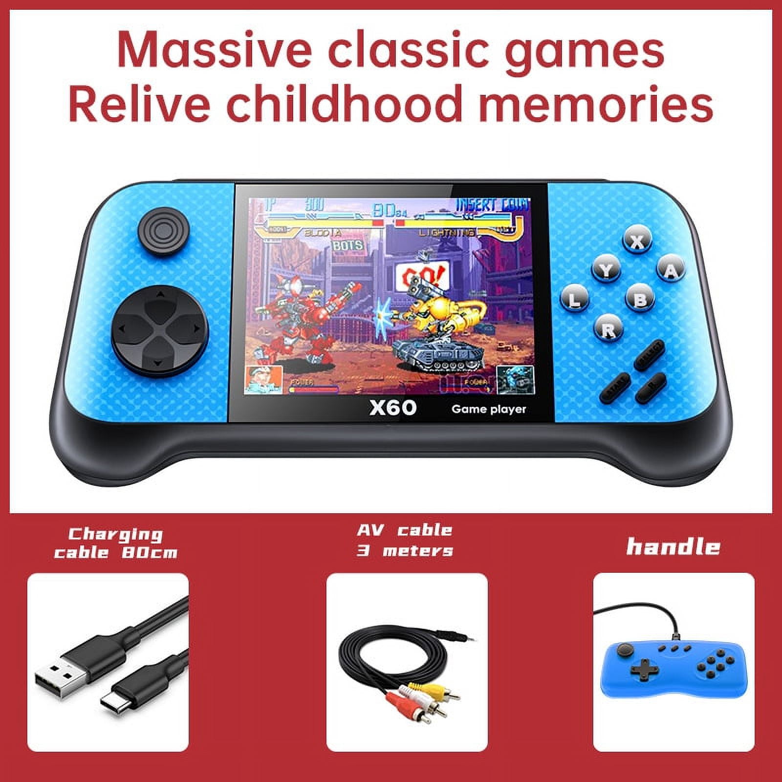 Classic Gaming Console X60 Classic Gba Arcade Game Console Single ...