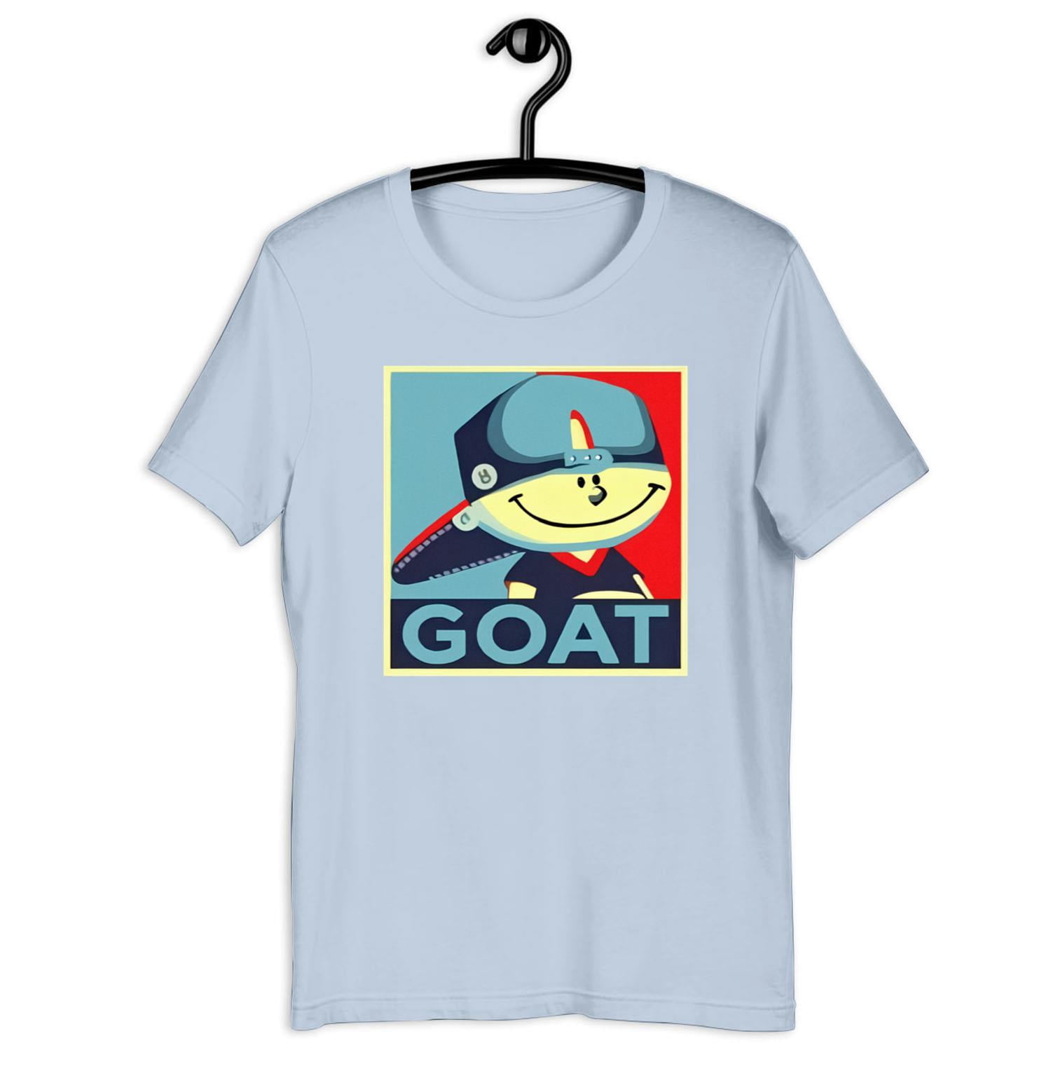 Classic Gaming Icon The GOAT Retro Sports Game Shirt - Walmart.com