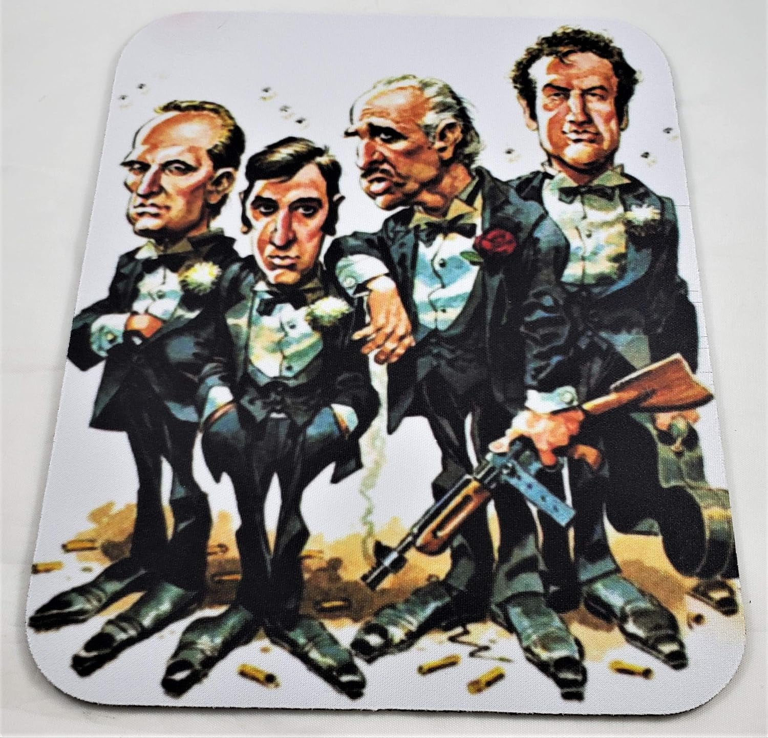 Classic Gangster Movie Computer Mouse Pad (1/4th Inch Thick) - Walmart.com