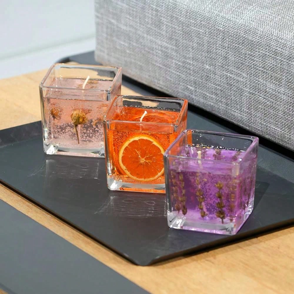 Classic Generous Bottle Advanced Floral Candles, 550G Lavender/Rose ...