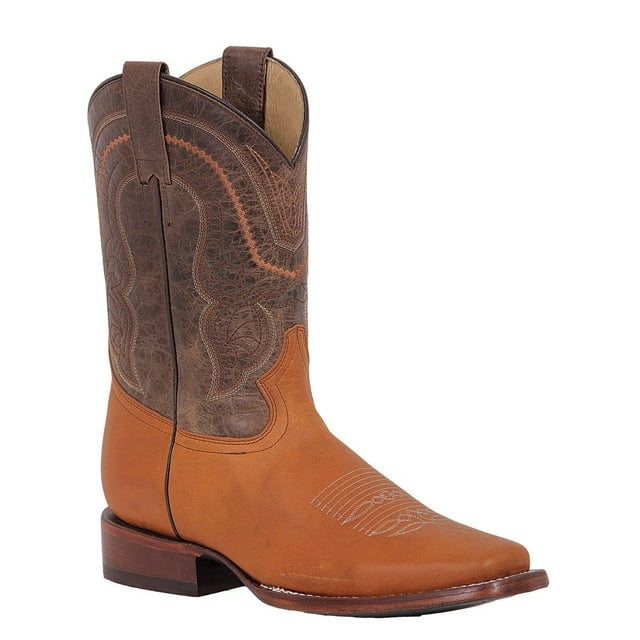 Classic Genuine Leather Rodeo Cowboy Men Boots 'El General' *Honey ...