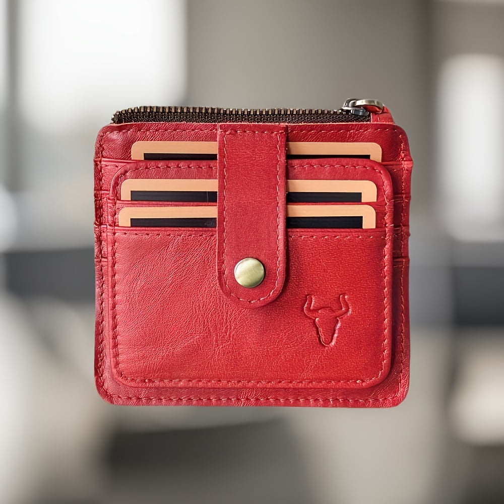 Classic Genuine Leather Women's Wallet, Mini Credit Card Holder with ...