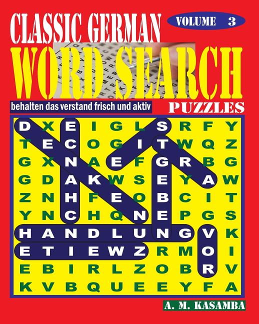 Classic German Word Search Puzzles - Walmart.com