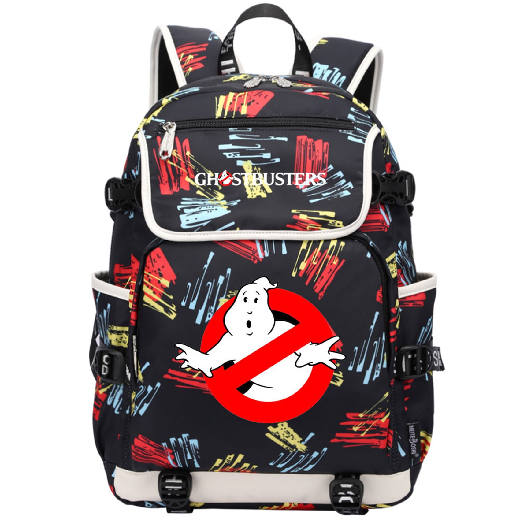 Classic Ghostbusters Backpack Student Back to School Book Bag ...