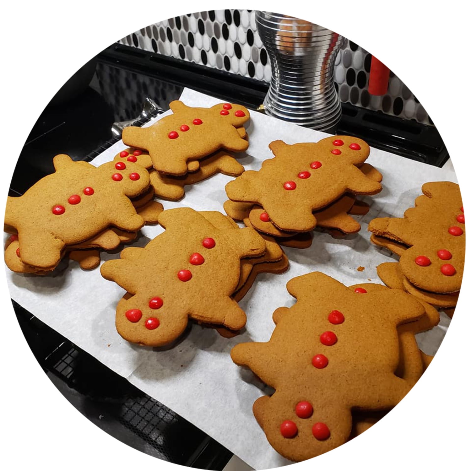 Ginger's Breadboys Classic Gingerbread Cookie Kit, Large Tin, Bake at ...