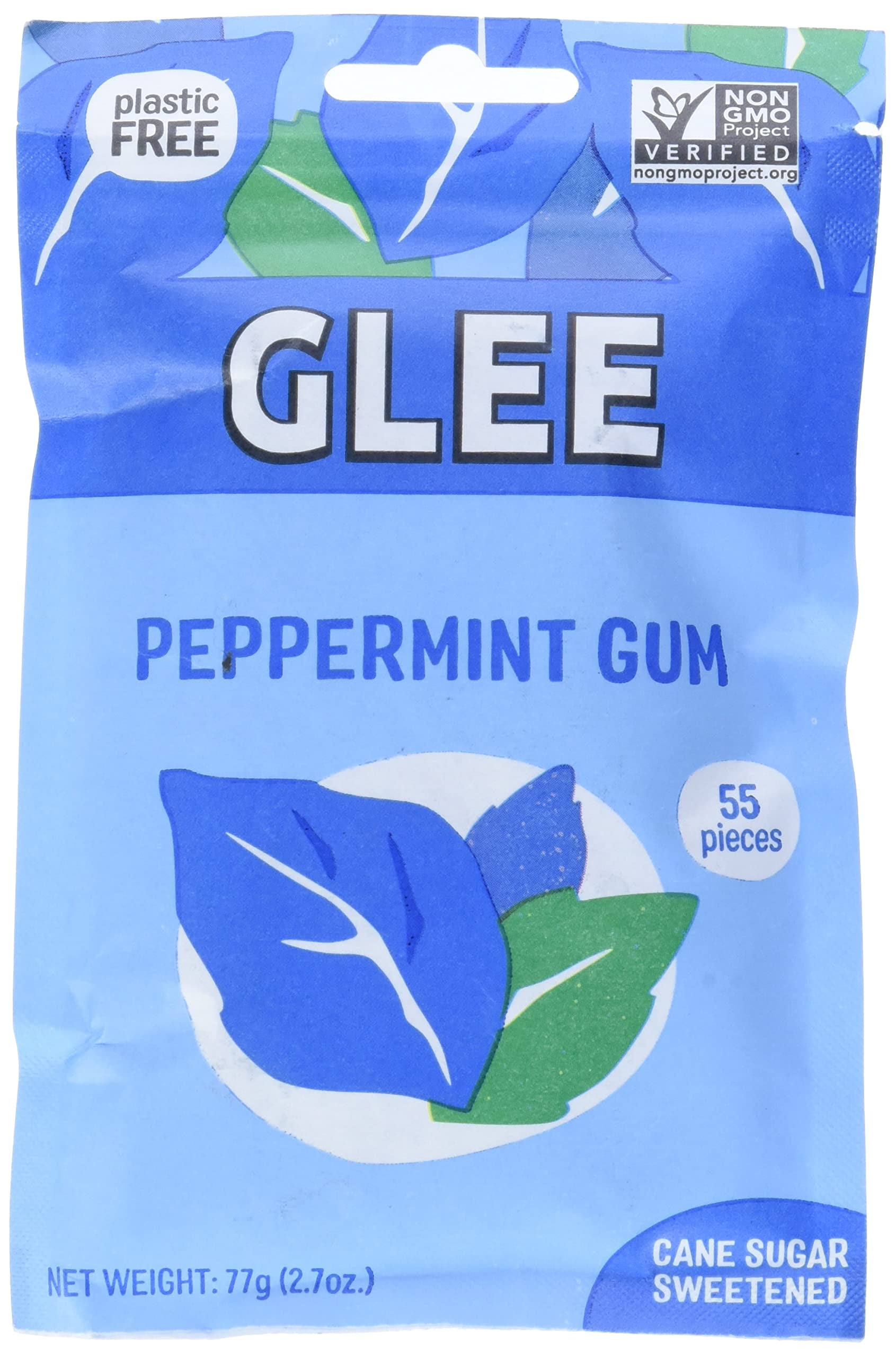 Glee Gum Peppermint Gum 75 Ct, Pack of 6 - Walmart.com