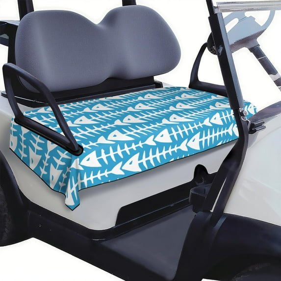 Classic Golf Cart Seat Cover 51" x 31", Traditional Style Microfiber ...