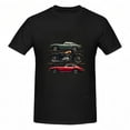 Classic Graphic Cotton Short Sleeve T-Shirt - Green Sports Car Vintage ...