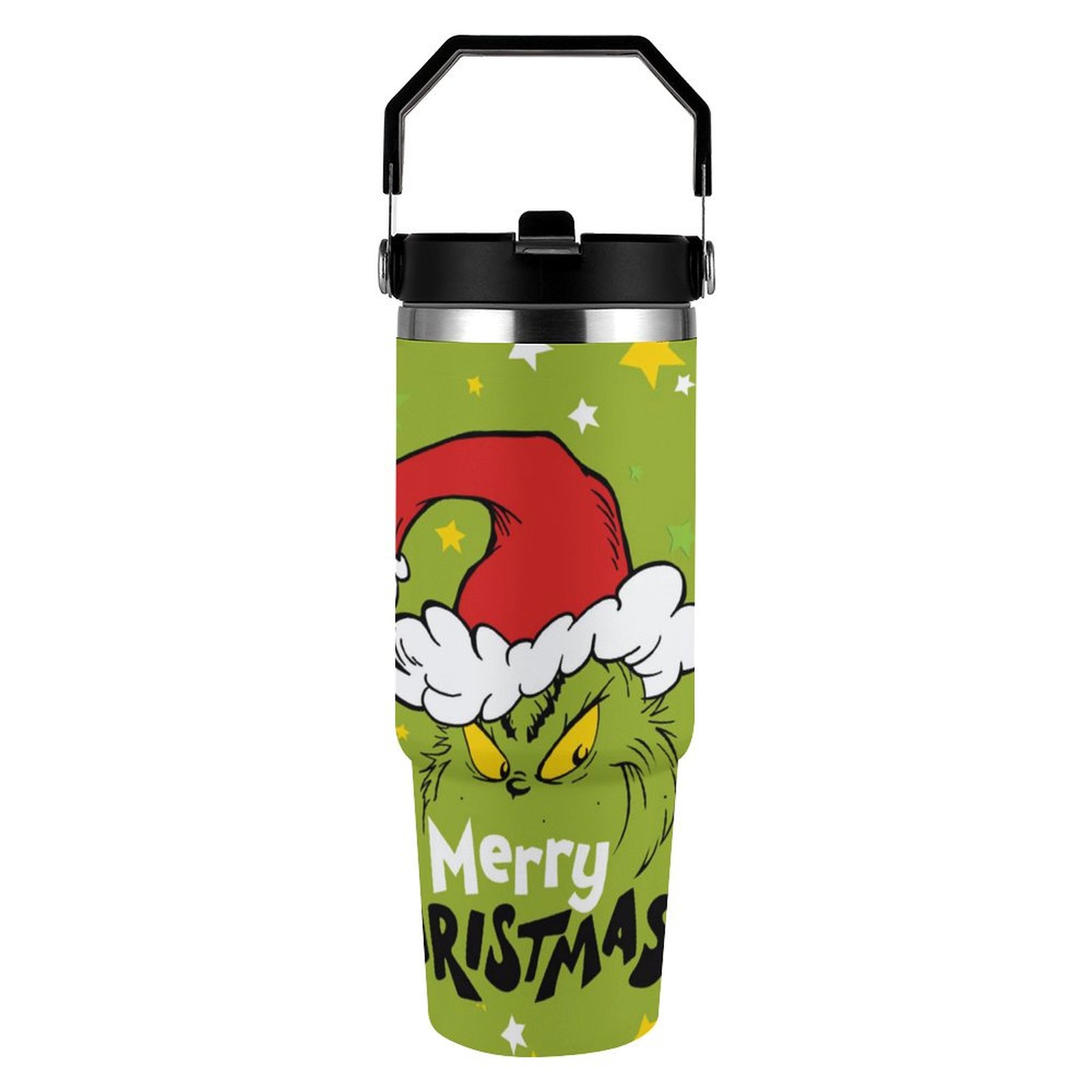 Classic Grinch Grinch in Chimney Holiday 30 oz Stainless Steel Tumbler ...